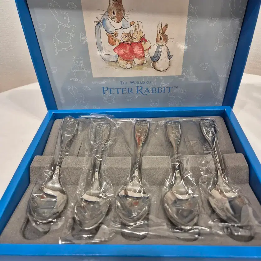 [New] Japan Peter Rabbit Teaspoon Set (5 Pieces) #일본,#스푼,#수저,#숟가락,#티스푼 ...