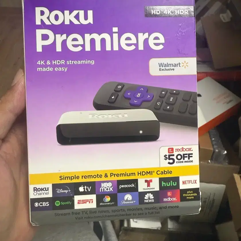 APPLE | 애플 Roku Premiere 4k HDR New (AirPlay/Apple HomeKit) #roku,#프리미어 ...