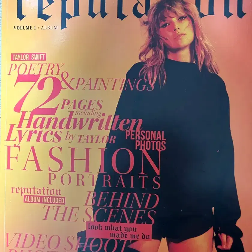 Taylor Swift Reputation Special Album CD on Bunjang Global Site.