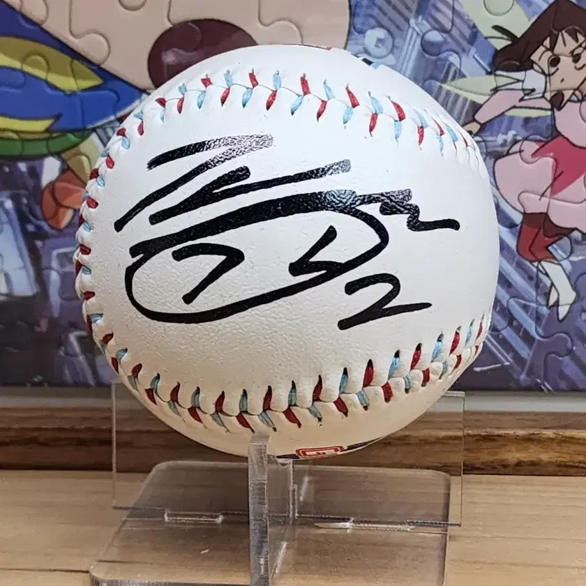 Lotte Giants Go seungmin Logo Ball Autographed Signature ball sign ball ...