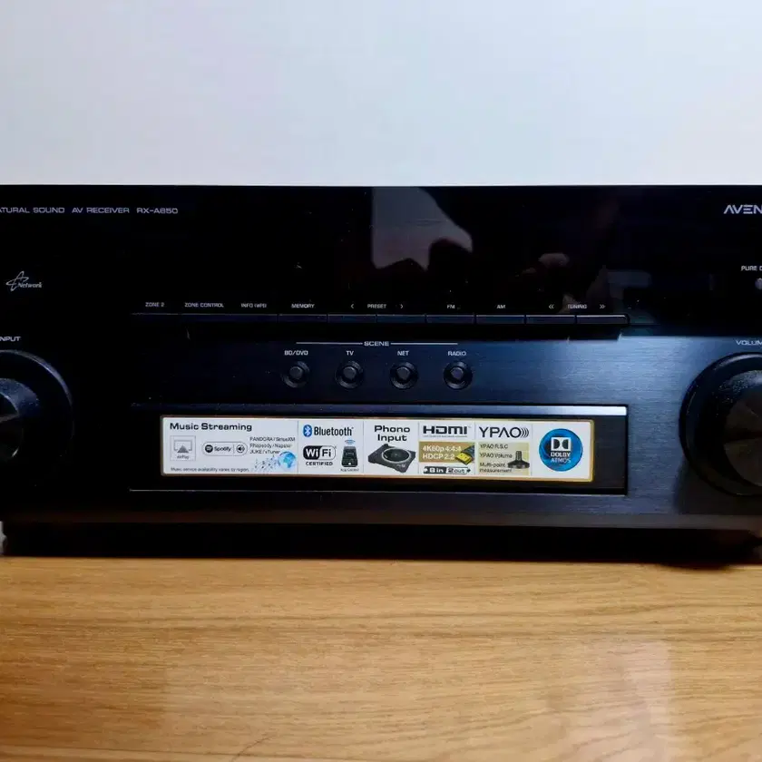 YAMAHA | 야마하 Yamaha RX A850 7.2 channel aventage high-end receiver on ...