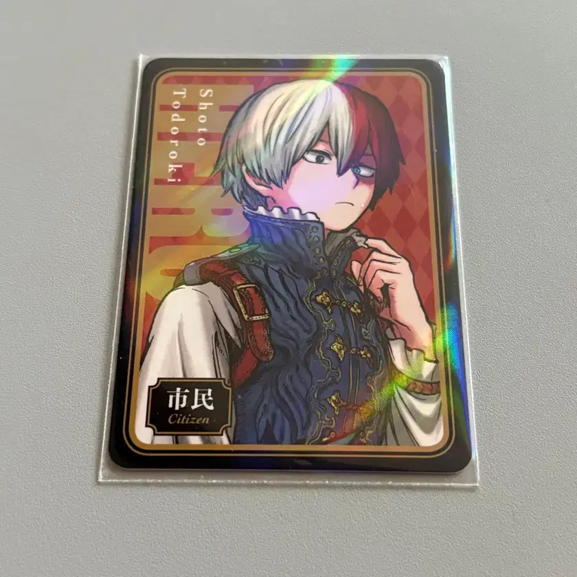 Todoroki Shoto Top Ten Trump Cards My Hero Academia #쉽걸 on Bunjang ...