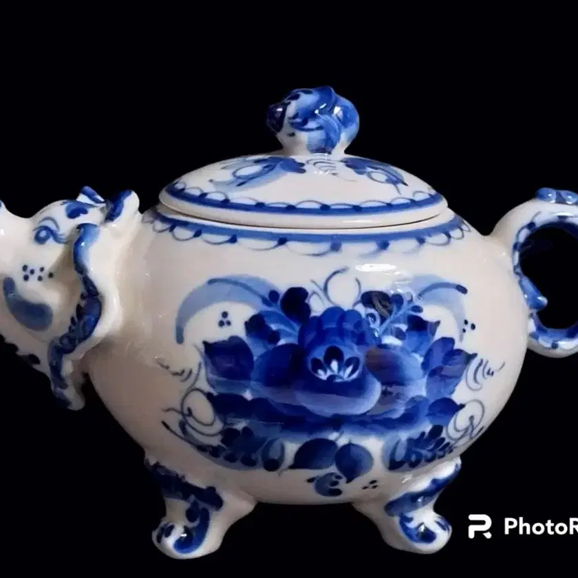 Russian Handmade Ceramic Teapot #러시아도자기티팟 on Bunjang Global Site.