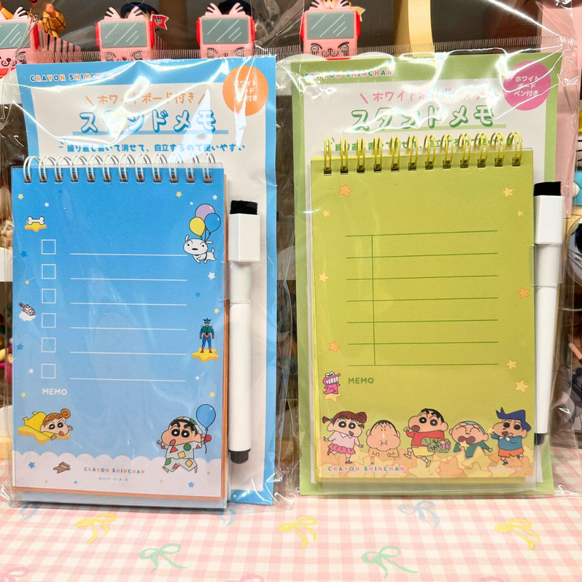 SHINCHAN | 짱구는 못말려 Crayon Shin-chan Stand Mini Whiteboard Memo Pad ...