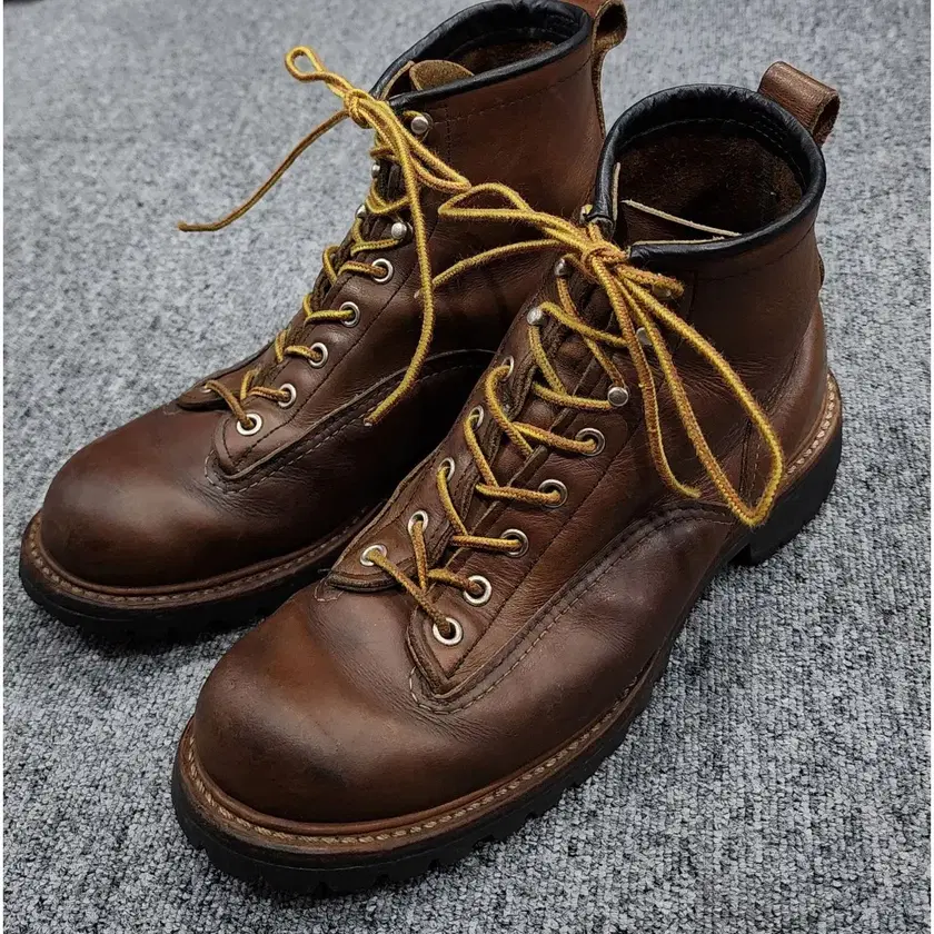RED WING | 레드윙 Red Wing Lineman Lug 2936 Brown Worker Boots 8D 260 #레드윙 ...