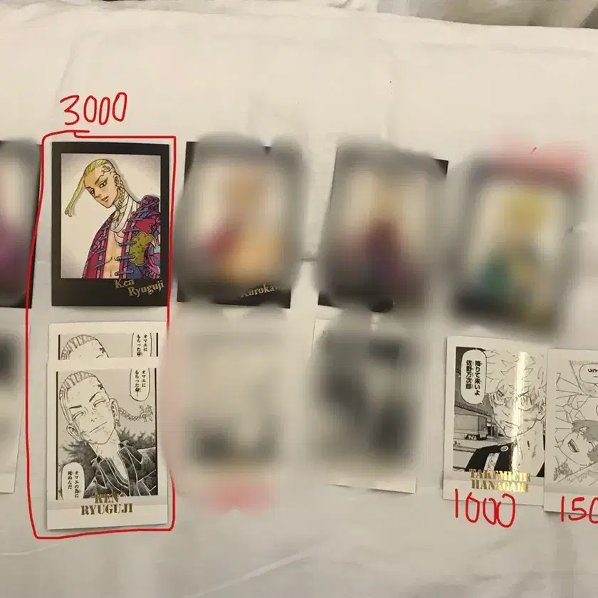 Tokyo Revengers Original Art Exhibition PASH Card Takemichi Draken on ...