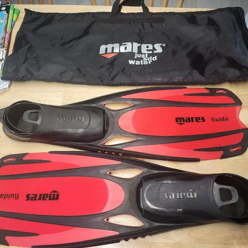 (Used a few times) Mares Long Fin Flippers 250 ~ 255 40~41 on Bunjang ...