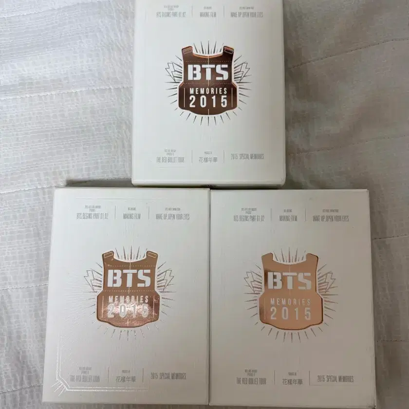 BTS Bangtan 2015 Memories DVD full set wts #방탄,#2015,#메모리즈,#디비디 on ...