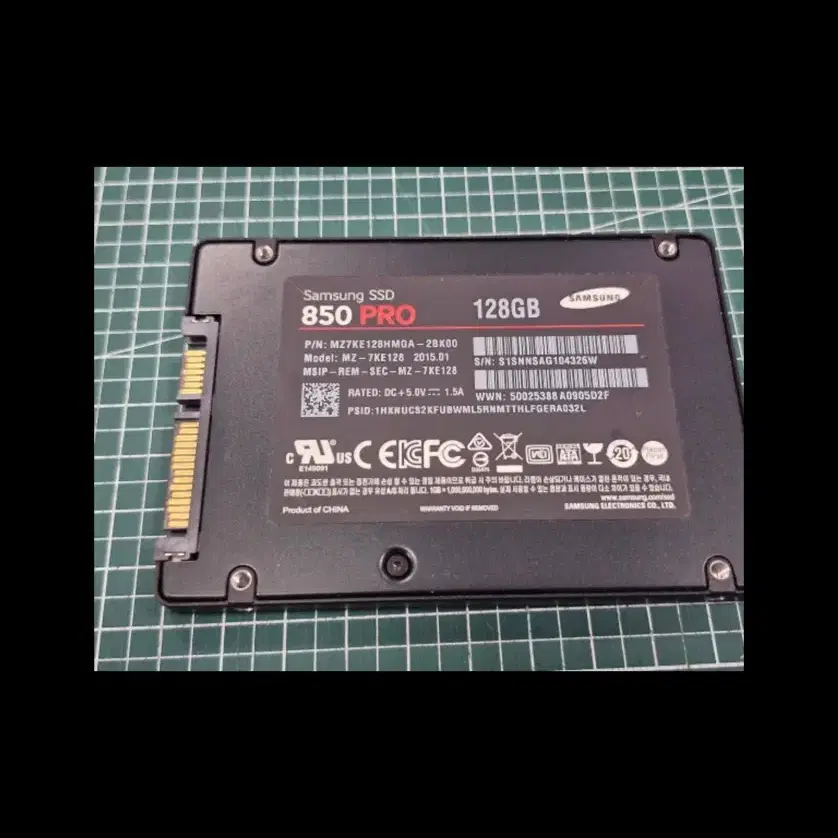 SAMSUNG | 삼성 Samsung 850 PRO 128GB SSD on Bunjang Global Site.