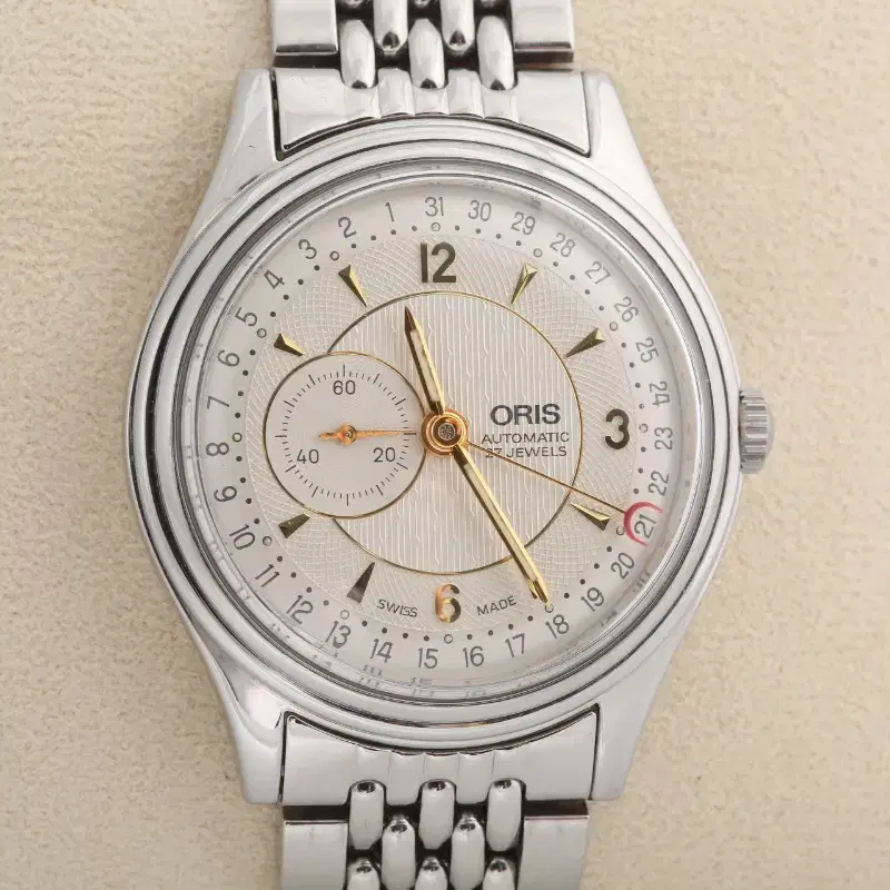 Oris Silver Dial Point Date Automatic Watch #명품시계,#남자시계,#빈티지시계,#오토매틱시계 ...