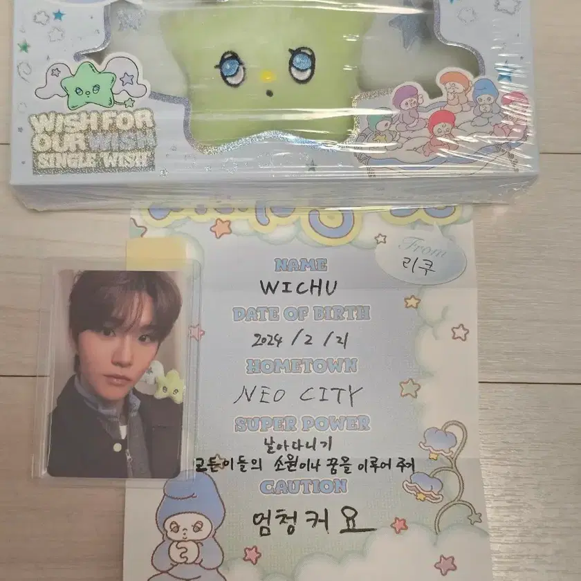Unsealed NCT Wish Wish Chuu Keyring Album Riku Guide Jaehee Poca Wish ...