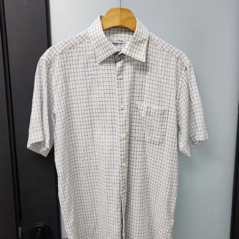 S. T. Dupont Cotton Seersucker Shirt 100 on Bunjang Global Site.
