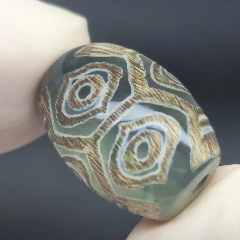 Tibetan Dzi Bead Dragon Eye Dzi Bead/Symbol of wealth, success, and ...