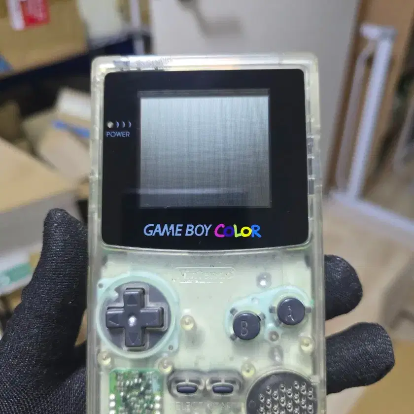 NINTENDO | 닌텐도 Nintendo Game Boy Color Transparent GBC New Screen Cover ...