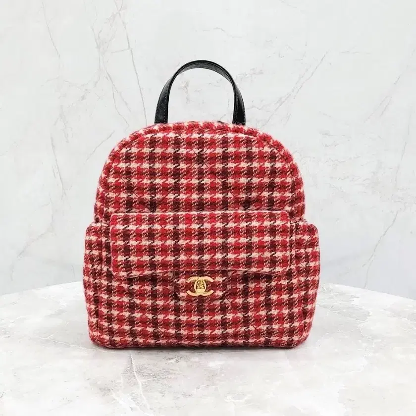 CHANEL | 샤넬 Chanel Limited Edition Coco Neige Tweed Jennie Backpack #샤넬 ...