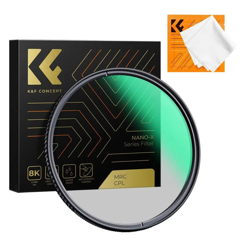 K&F Concept 58mm NANO-X CPL Filter (New) #필터,#NANO-X,#KnF,#CPL,#58mm on Bunjang Global Site.