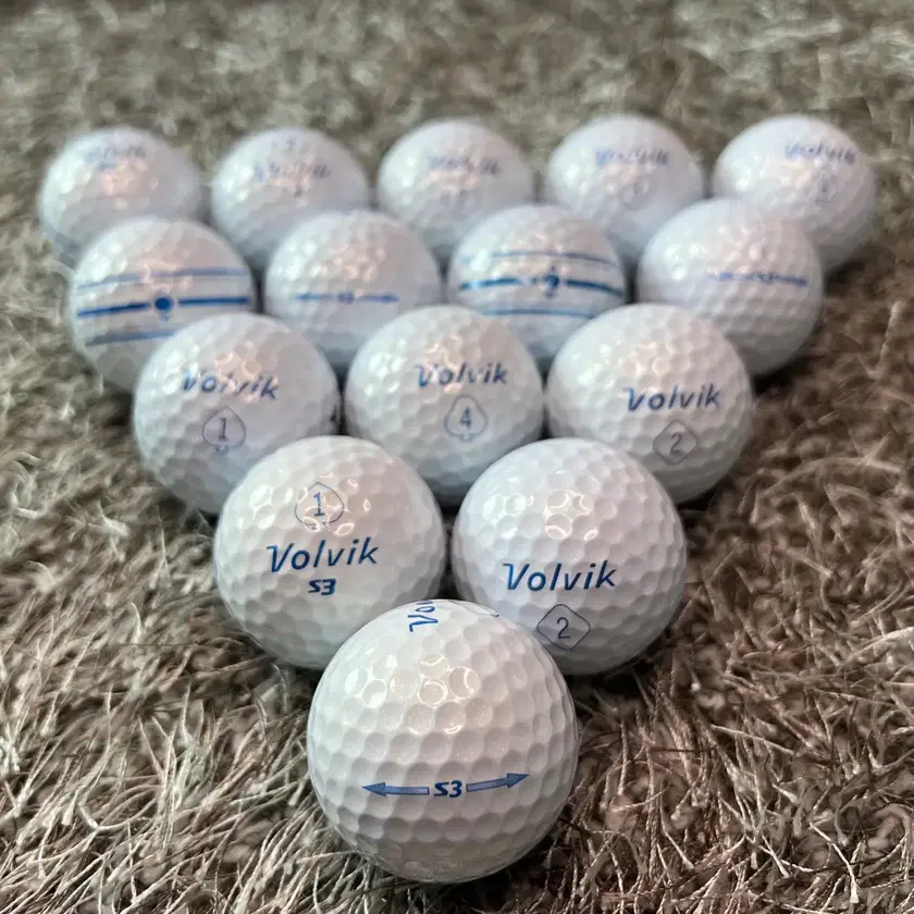 VOLVIK | 볼빅 Volvik Premium S3 S4 Mixed Used Golf Balls #볼빅,#로스트볼,#골프공 ...