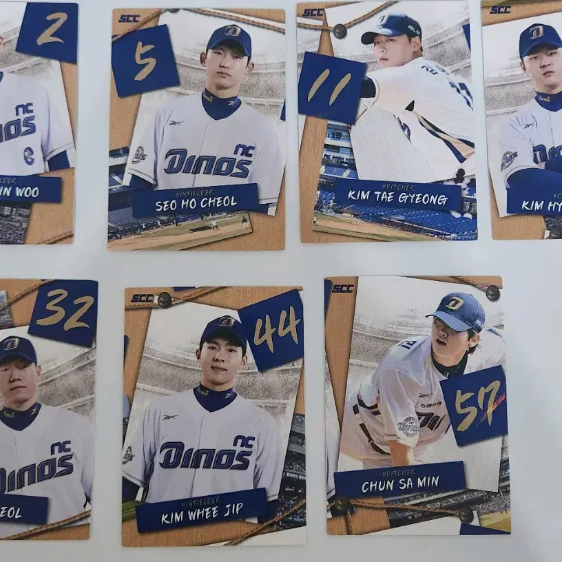 NC Dinos Kim Hwi-jip, Jeon Sa-min, Park Min-woo and other puzzle cards ...