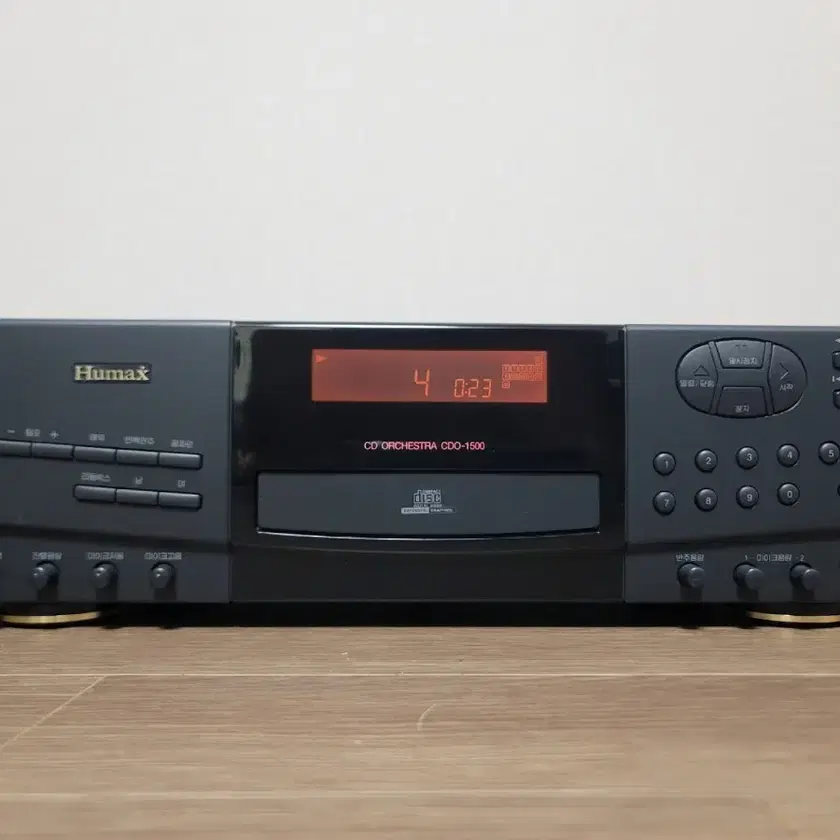 Inkel CD player with karaoke function, includes remote control #인켈,#노래방 ...