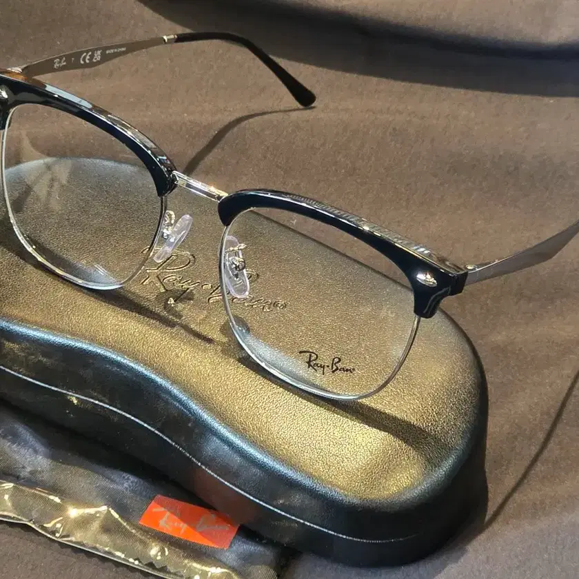 Ray-Ban Oversized Half-Rim RB7318D New Product #레이벤하금테,#레이벤안경,#레이벤7318 ...