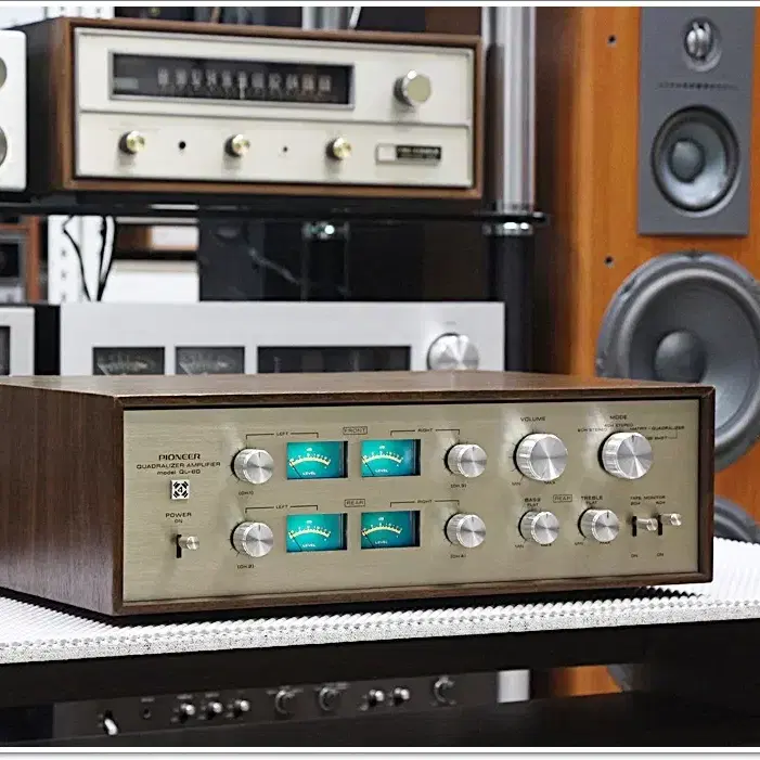 Pioneer (Japan) Class A Blueturn Type Integrated Amplifier Model QL-60 #파이오니아앰프,#아날로그앰프,#쿼드라이저앰프 ...