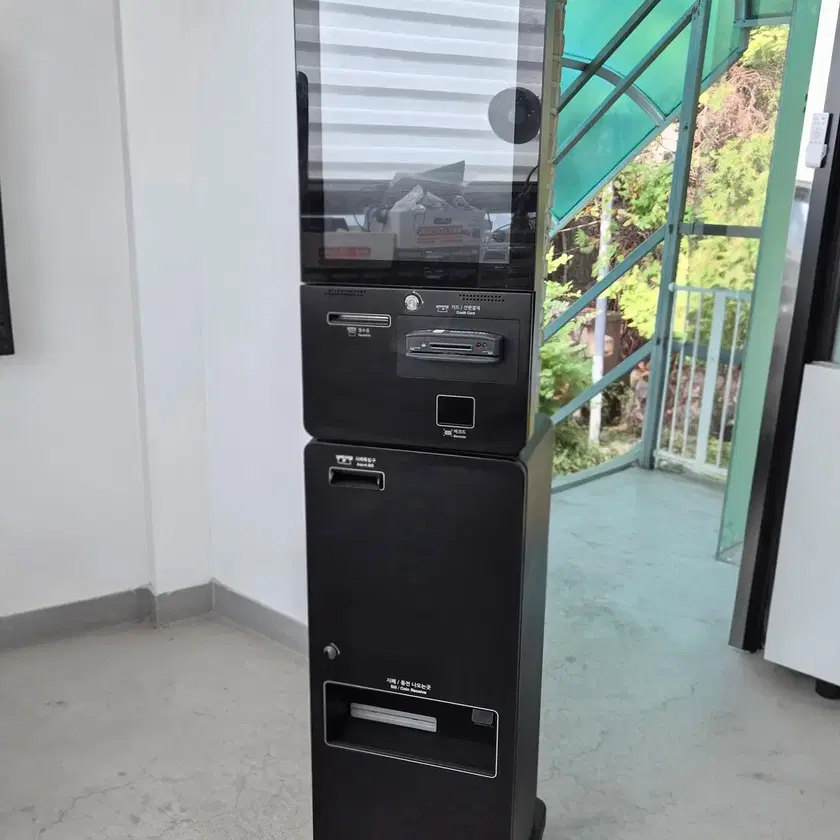 Hanasis K220D (Cash, Card) Stand Type Kiosk, Unmanned POS System on ...