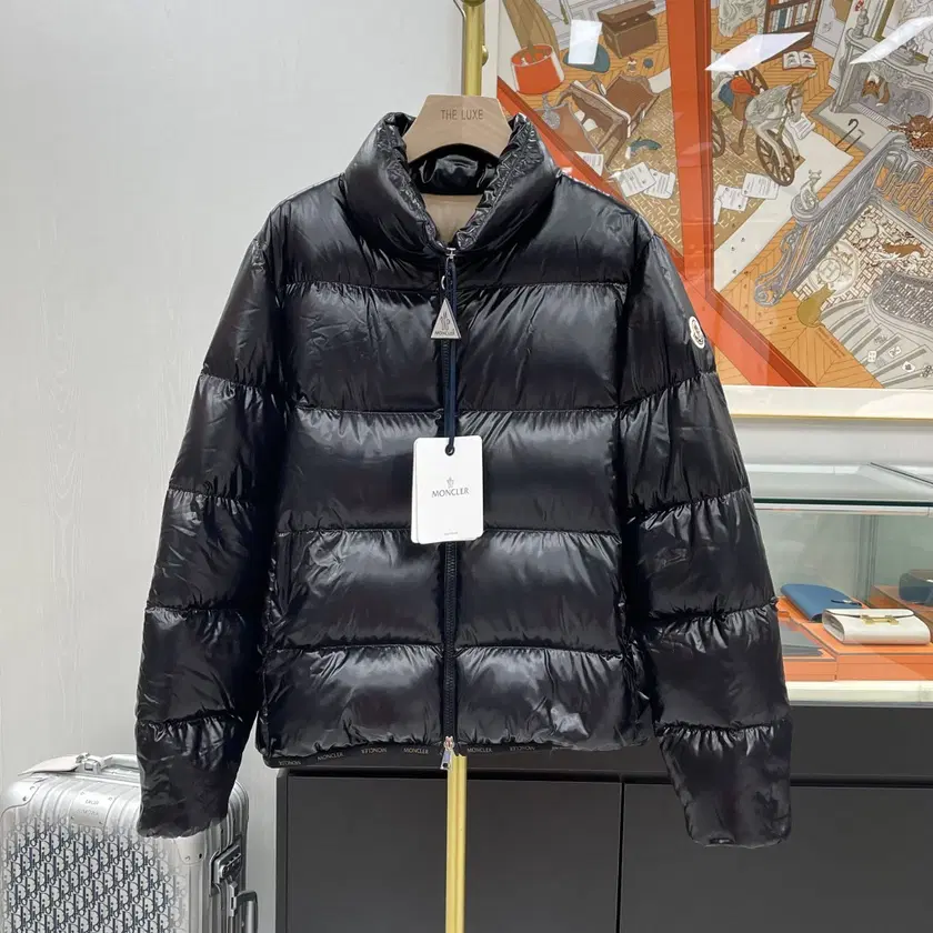 MONCLER | 몽클레어 New] Moncler Abbadia Short Down Padding Black #몽클레어패딩 ...