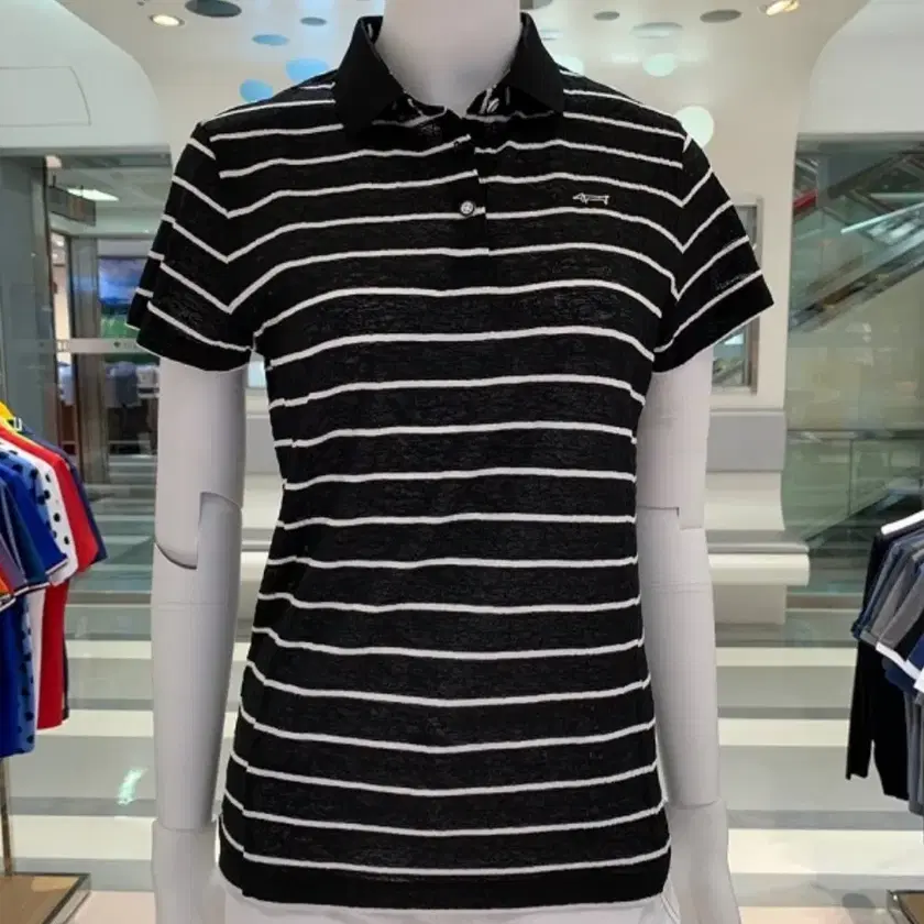 LOUIS CASTEL | 루이까스텔 [95] Castel Lew Saiba Cut Stripe T-Shirt #여성반팔티셔츠 ...