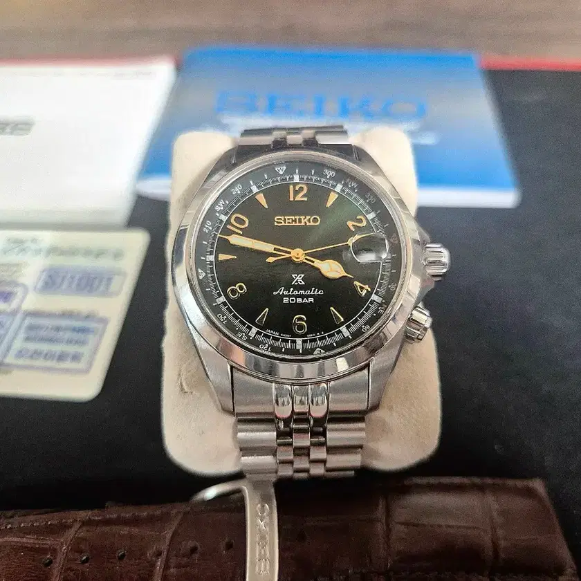 SEIKO | 세이코 Seiko Alpinist SPB121 Green Dial #세이코알피니스트,#알피니스트,#녹색시계,#녹판 ...