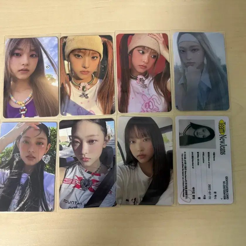 NEW JEANS | 뉴진스 NewJeans Haerin, Hanni ID Card on Bunjang Global Site.