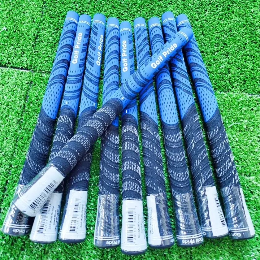 Golf Pride 10 MCC Compound 60R Blue Men's Golf Grips #60R라운드그립,#mcc컴파운드 ...