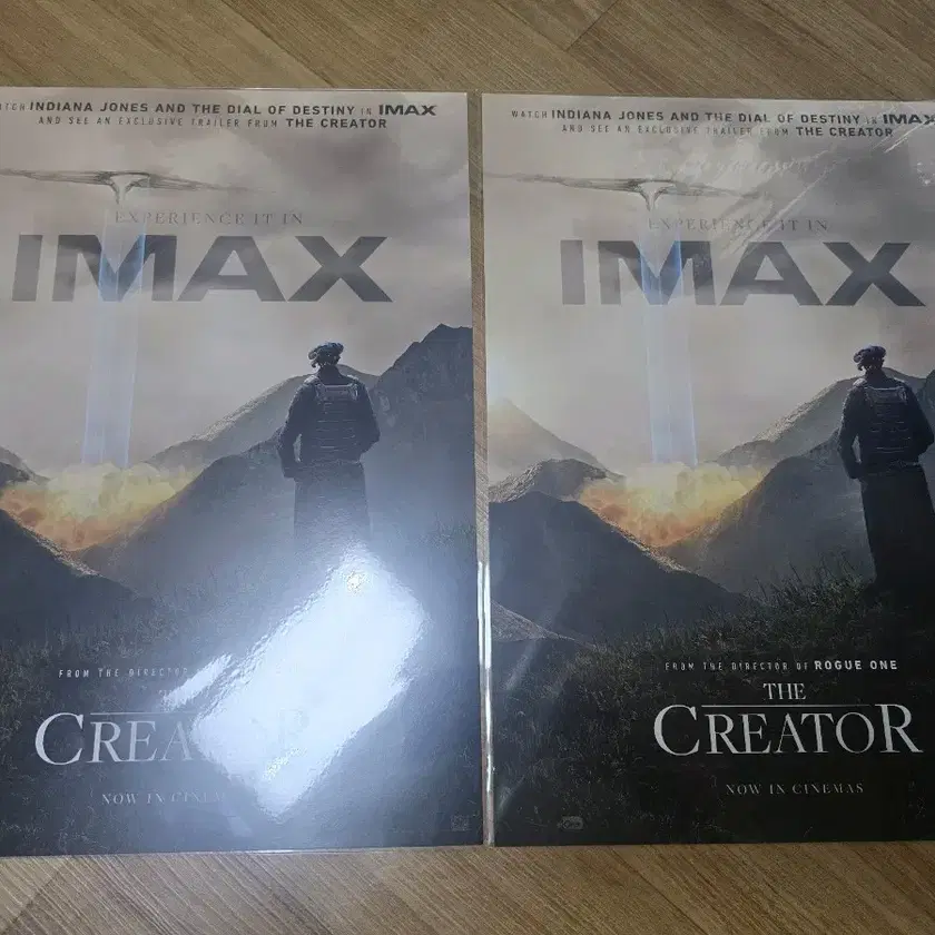 The Creator IMAX poster (A3) #크리에이터아이맥스 on Bunjang Global Site.