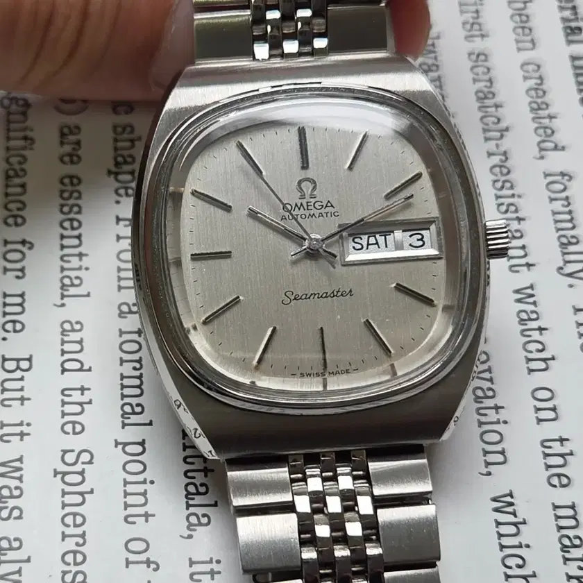 OMEGA | 오메가 Vintage Omega Seamaster TV Original Silver Dial, Top ...