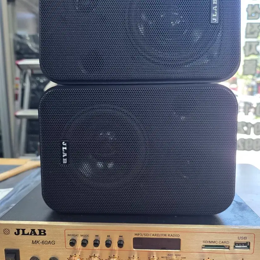 JLAB MK-60AG Amplifier Speaker Set on Bunjang Global Site.