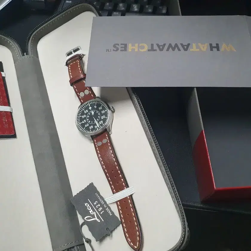 Laco Flieger B-Uhr Quartz Zurich 2 40mm on Bunjang Global Site.