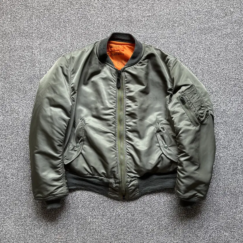 70s Original MA-1 Jacket L Large Mint Condition #오리지널ma1,#ma1,#빈티지ma1,#미공군,#ma1오리지널 on Bunjang ...