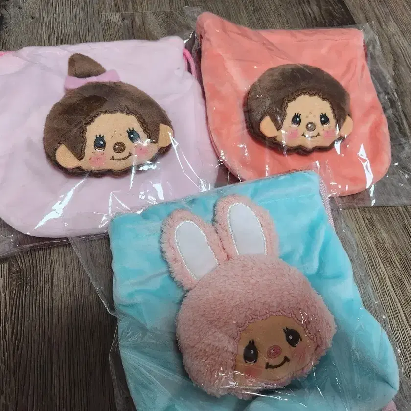 Monchhichi powch, Monchhichi jo drawstring pouch, Monchhichi girl ...