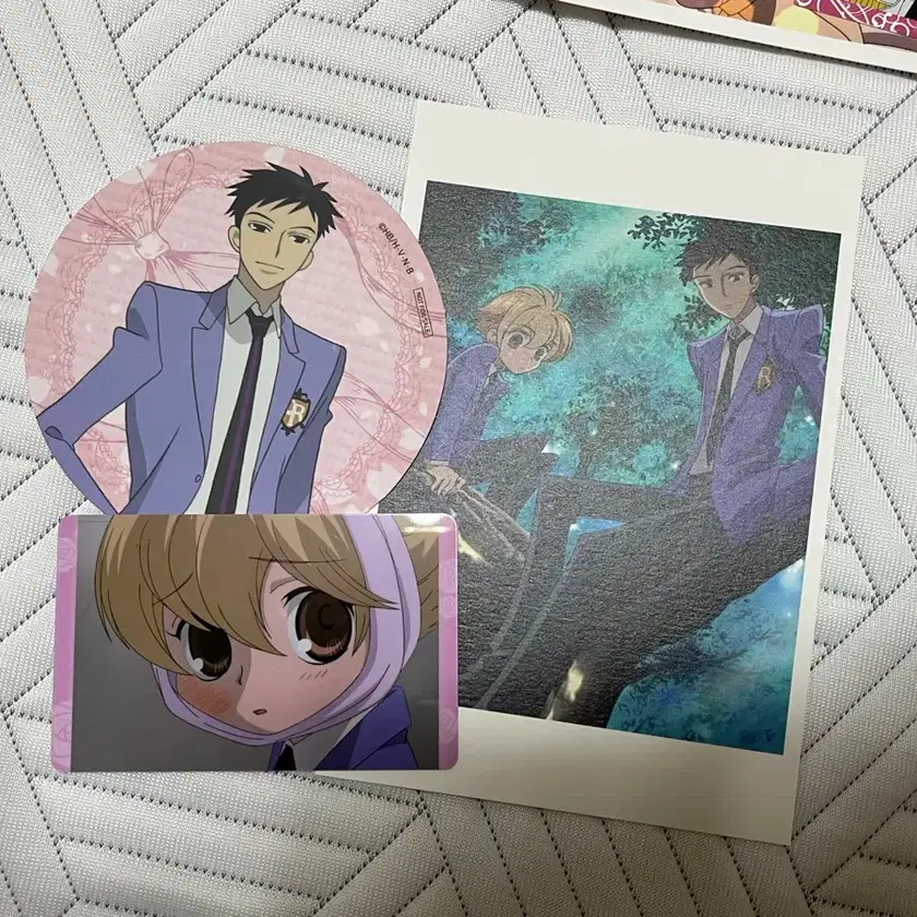 Ouran High School Host Club Mori hanni Lucky Draw Coaster postcard on ...