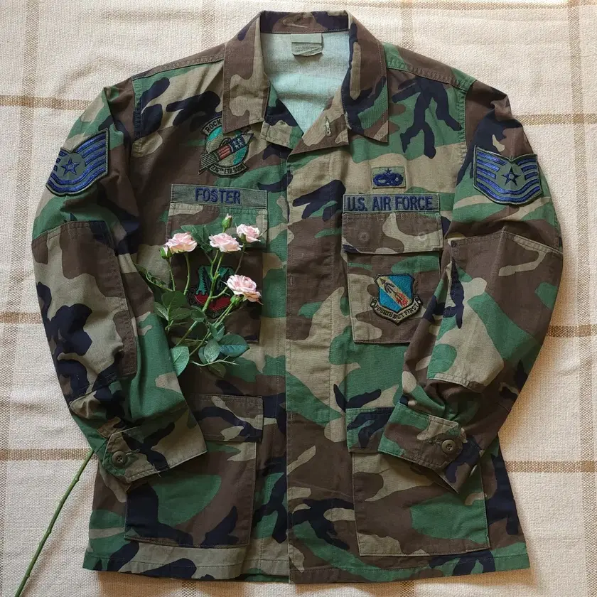90s US Military Shirt Original Camo Shirt Jacket BDU Medium Short #미군셔츠 ...