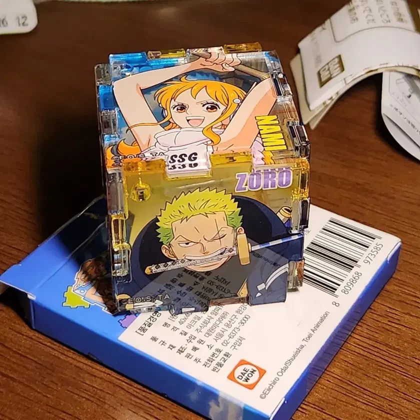 [Exchange] Onepiece Random Acrylic Cube Jogak Keyring - Nami on Bunjang ...
