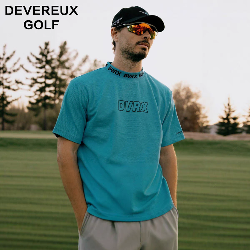 Men's Golf Wear Devereux Round Shirt #남성골프웨어,#드베뢰골프,#남성골프티셔츠,#일본골프티셔츠 ...