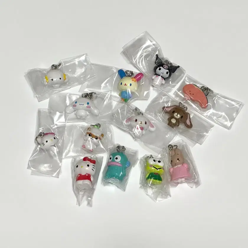 Sanrio All-Stars Mejirushi Gacha Usahana Hello Kitty Shirousa Kurousa ...
