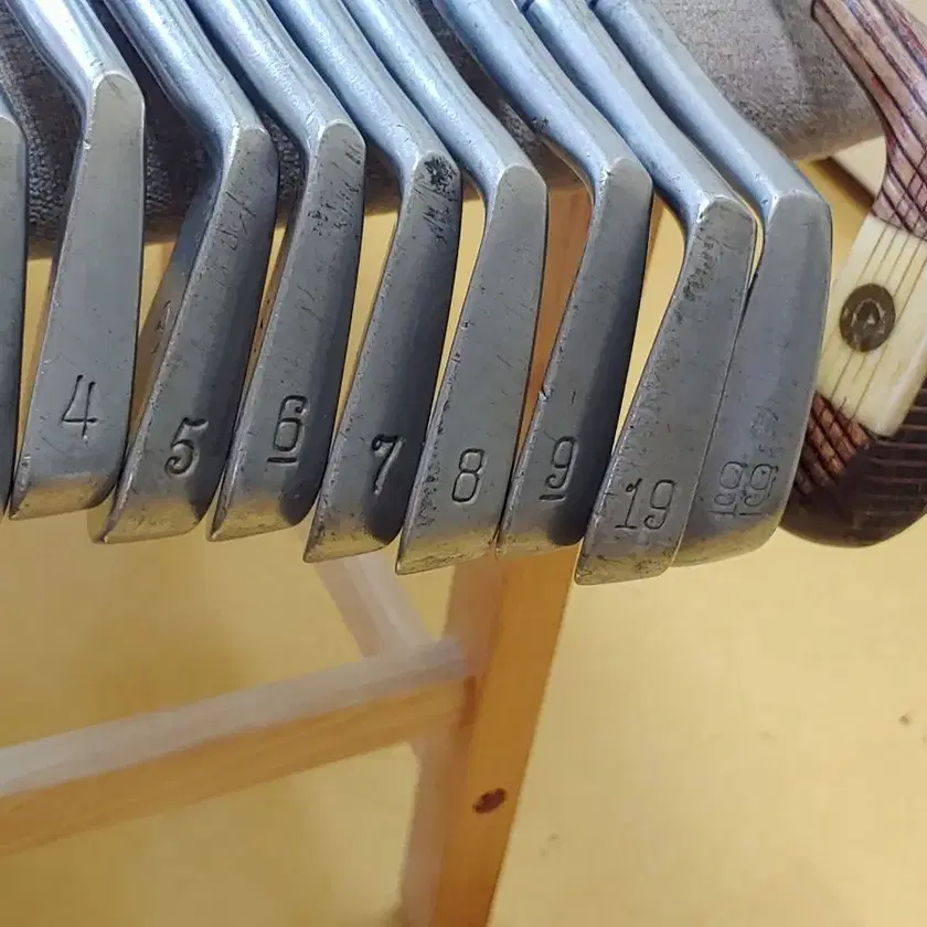 Vintage Golf Clubs: Kenneth Smith Handmade Iron Set and Putter #골동품골프채 ...