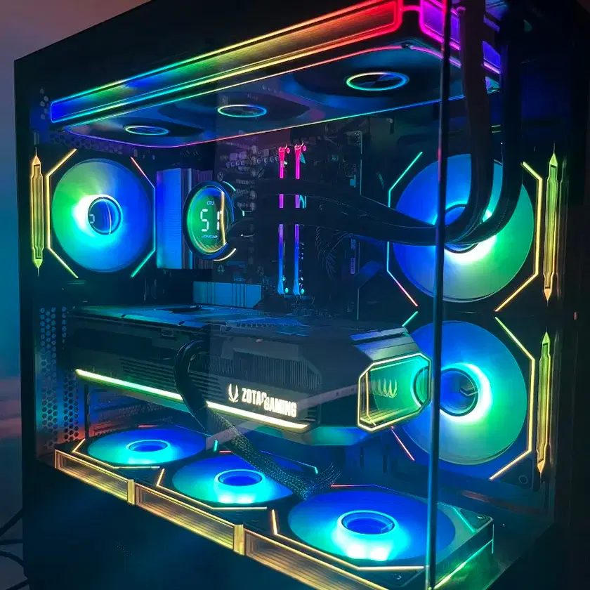 Unused) Gaming Computer 9800X3D & RTX5070TI PC #9800x3d,#RTX5070TI,#조텍 ...