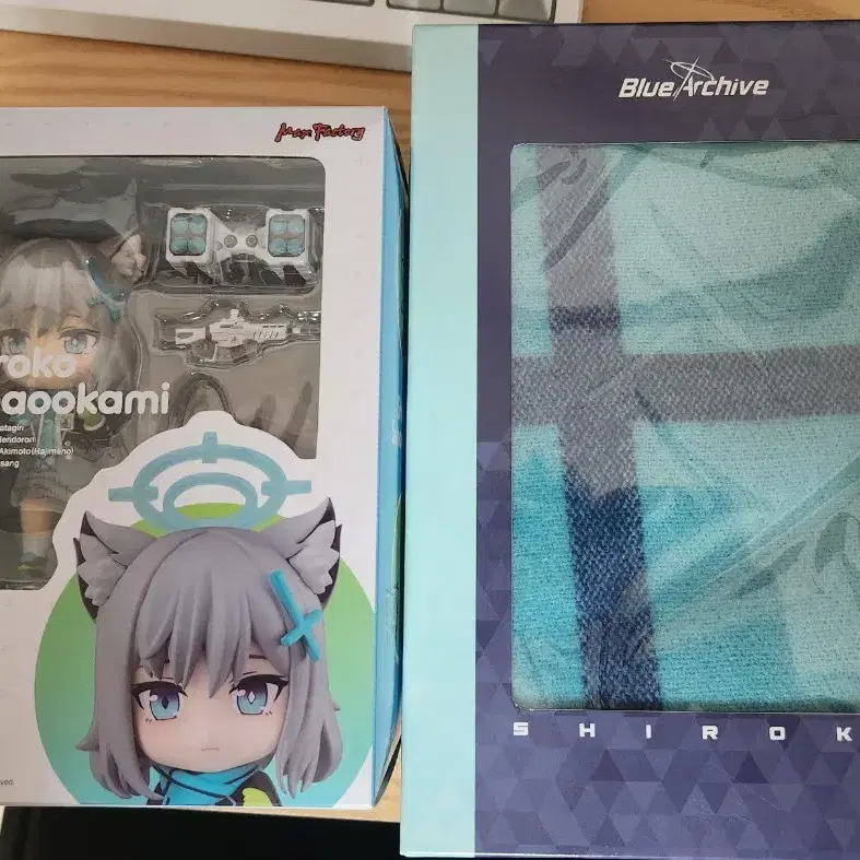 Blue Archive Shiroko Figure + Shiroko Scarf (Official) on Bunjang ...