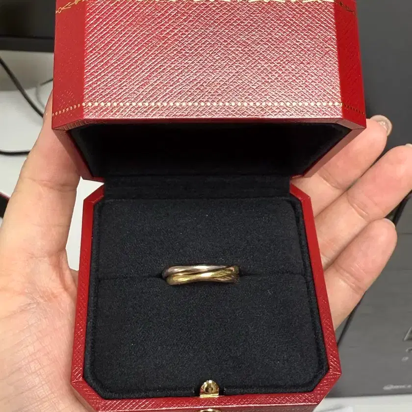 CARTIER | 까르띠에 Cartier Trinity Ring Small Size 56 #까르띠에,#트리니티링,#까르띠에 ...