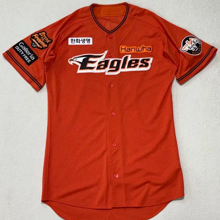 Hanwha Eagles Orange Authentic Player-Worn Jersey 115 on Bunjang Global ...