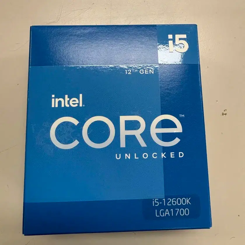 Intel Core i5-12th Gen 12600K (Alder Lake) Genuine on Bunjang Global Site.