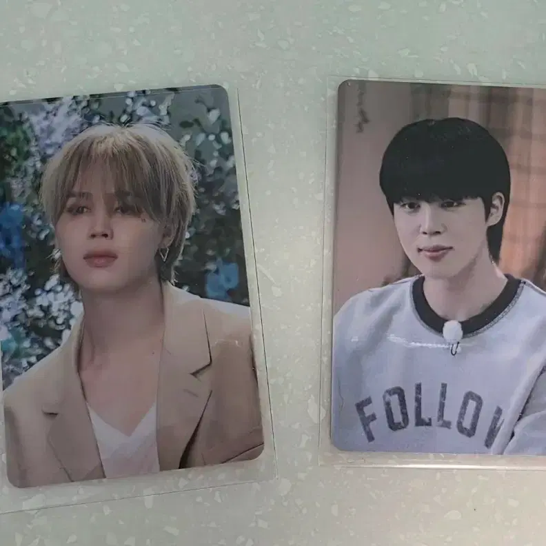 Bangtan BTS Jimin exhibition admission poca 2 cards bulk on Bunjang ...