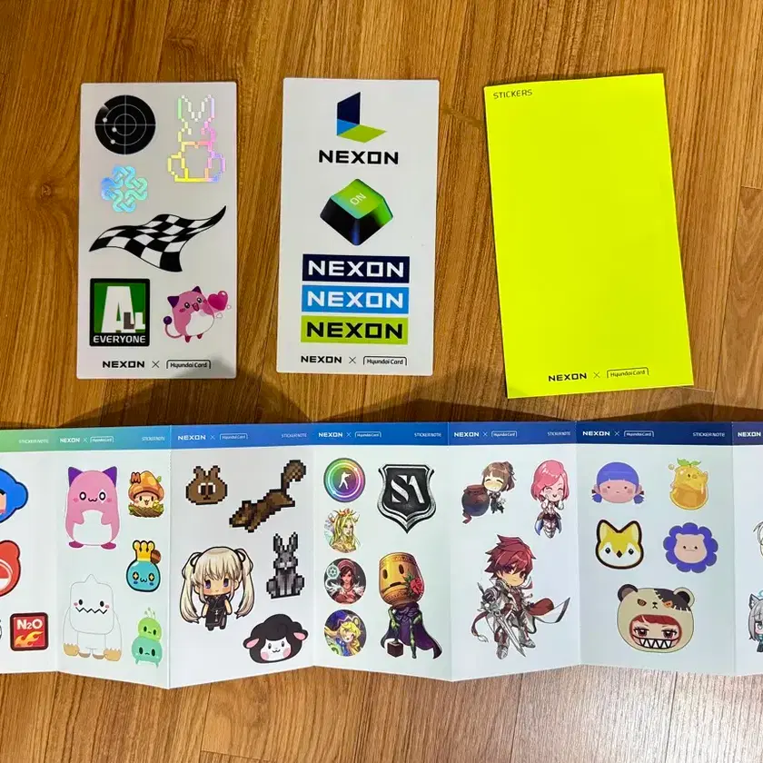 Nexon Sticker Set on Bunjang Global Site.